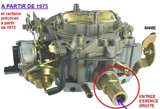 IDENTIFIER SON CARBURATEUR USA - SPECIAL QUADRAJET: FAIRE LE TRIE.